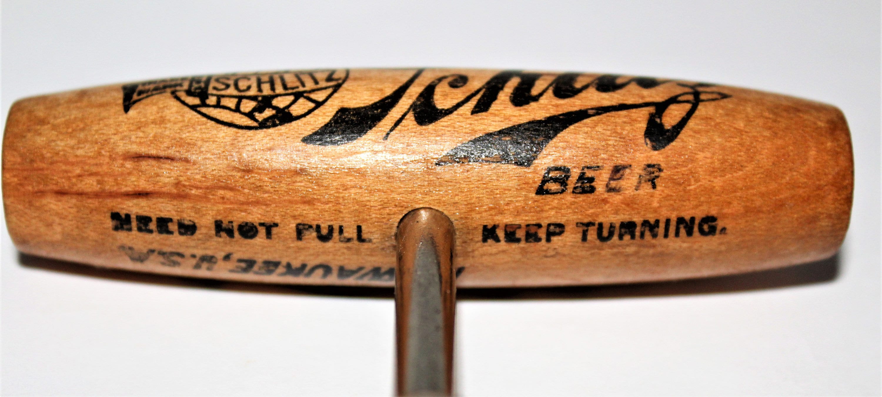 Antique Corkscrew / 1880 Schlitz Beer Corkscrew / Schlitz Brewing Co ...