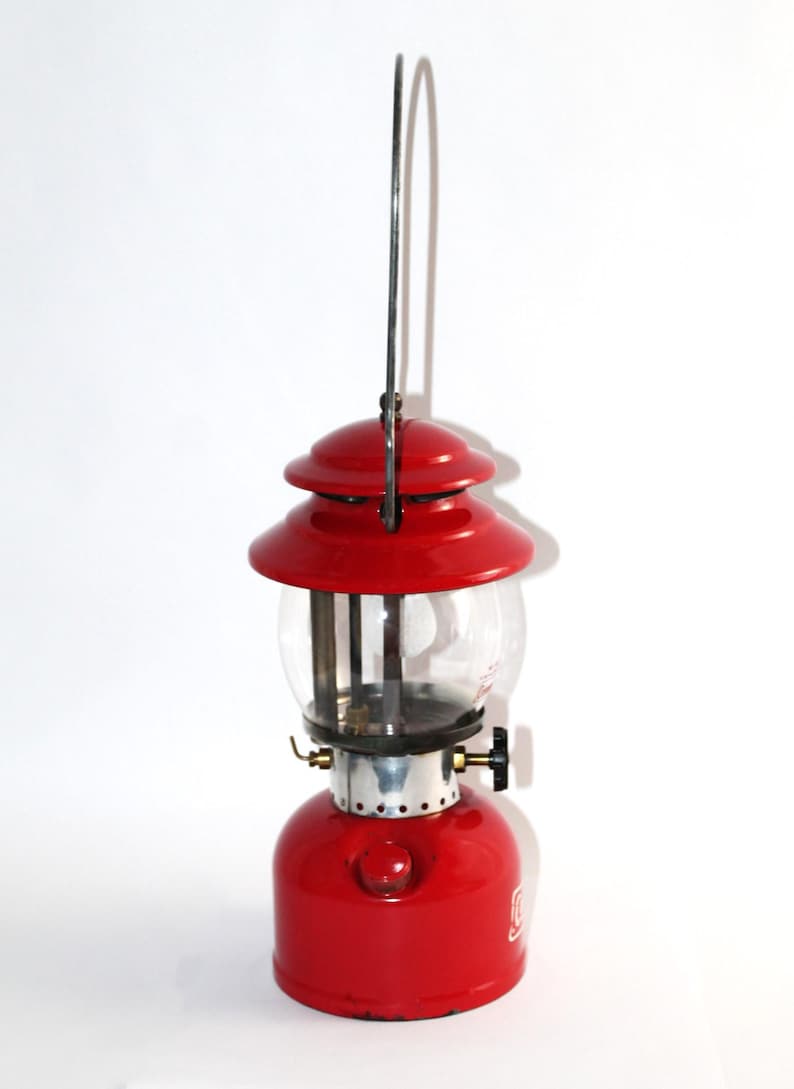 1974 Red Coleman 200A Lantern, Camping Lantern - Etsy