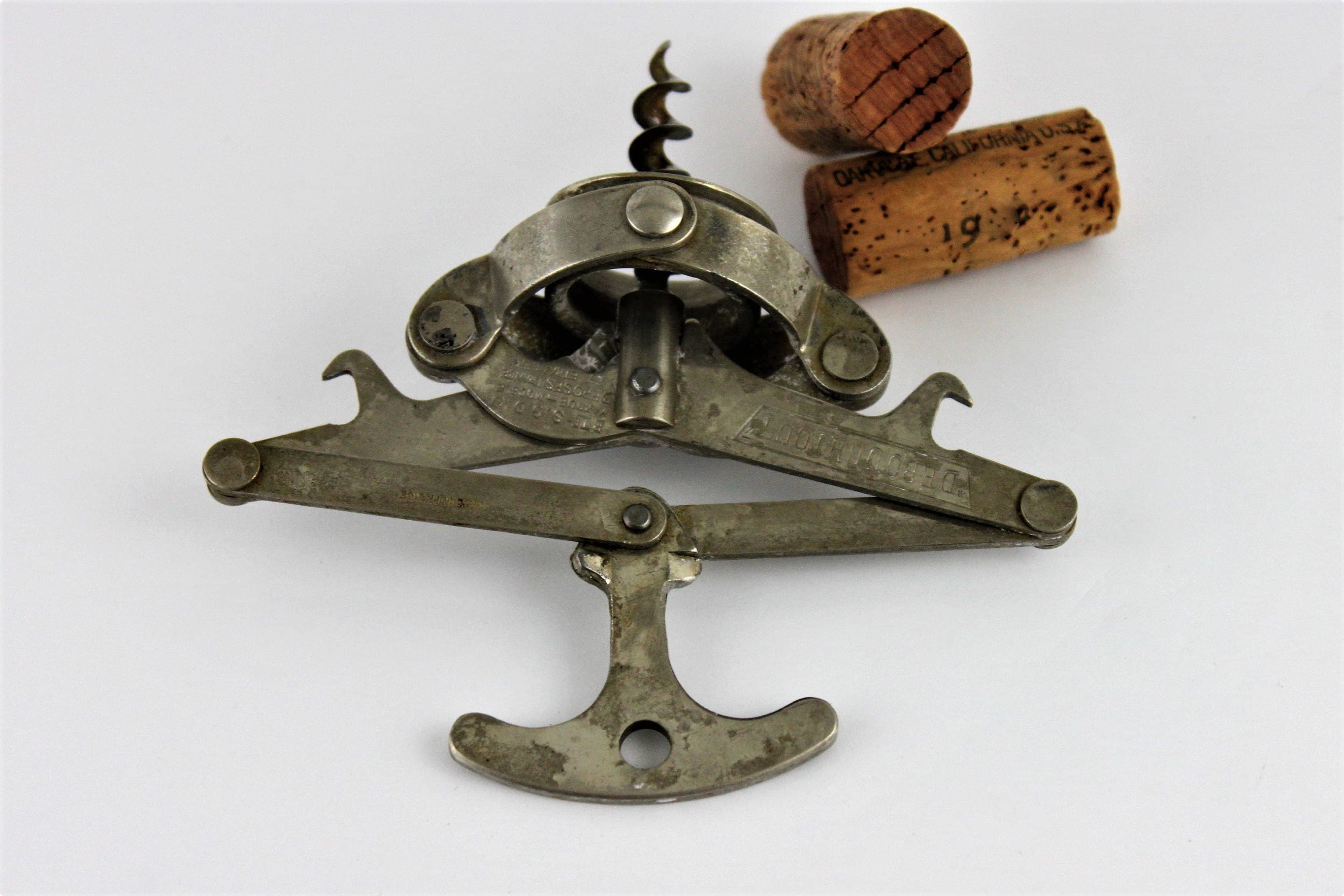 1930s French Debouchtout Concertina Corkscrew,