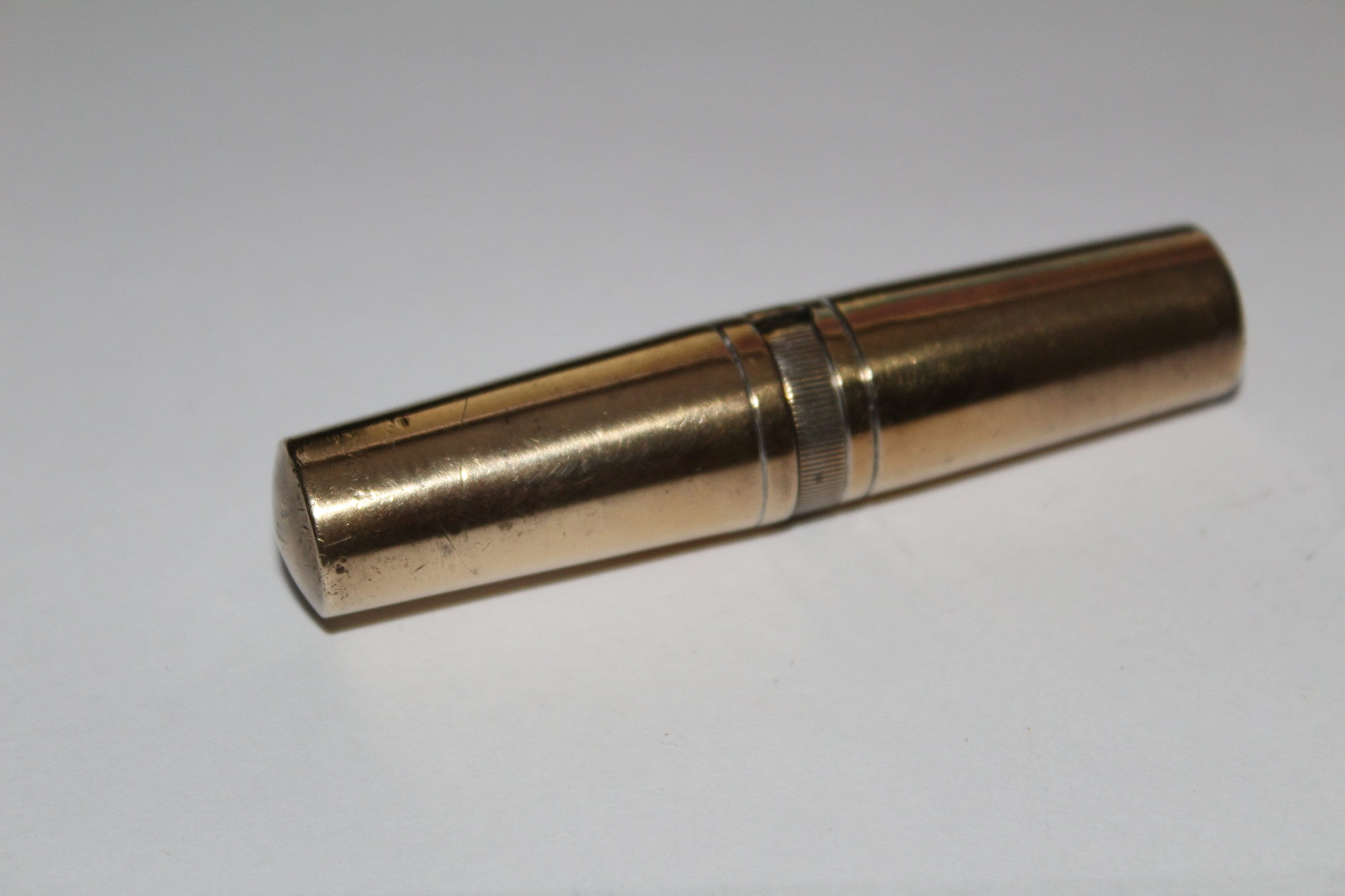 Antique German Brass Roundlet Travel Multi-Tool with Corkscrew