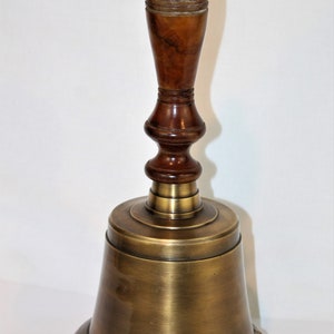 Extra-large Brass Captains Bell, Nautical Bell - Etsy