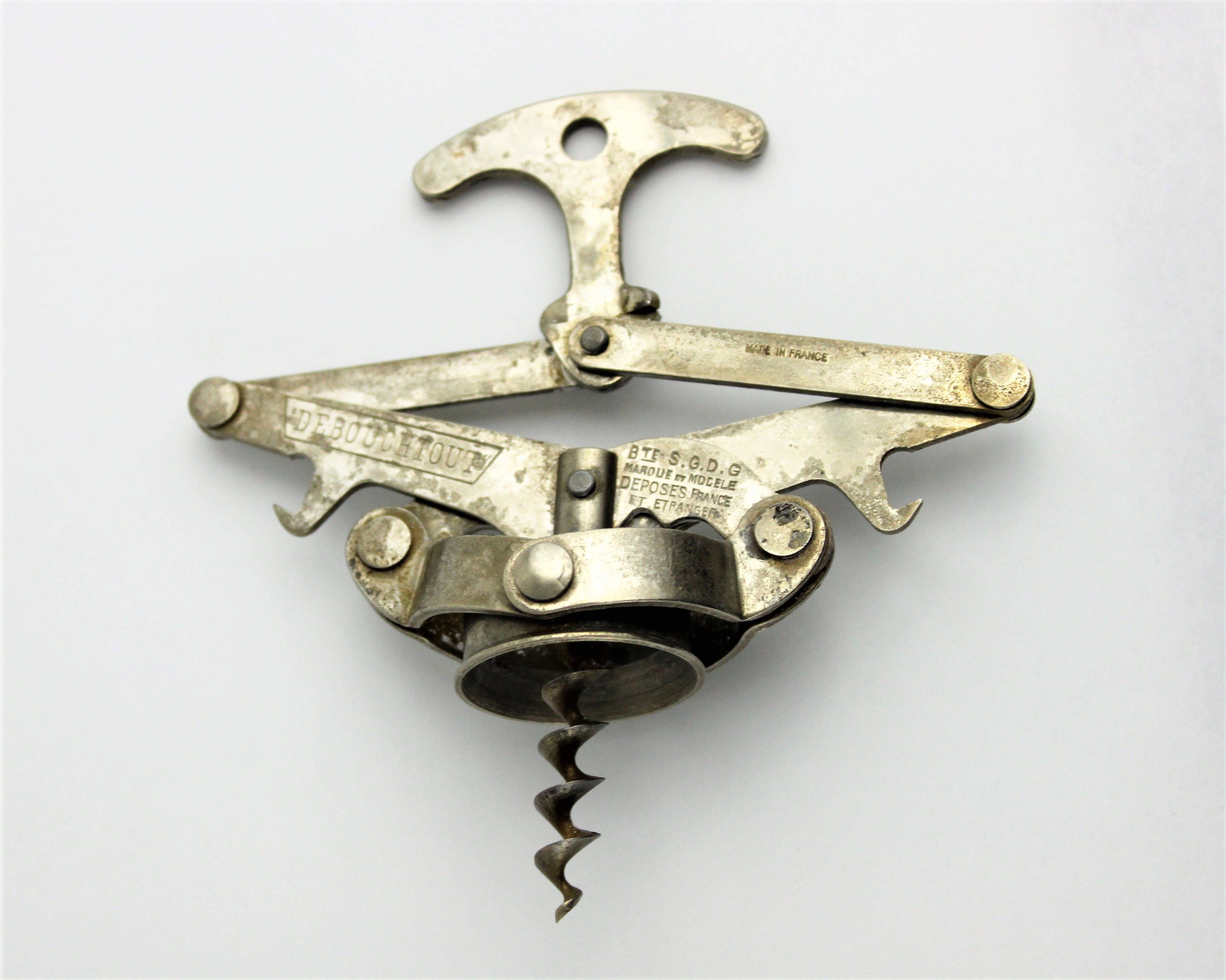 1930s French Debouchtout Concertina Corkscrew,