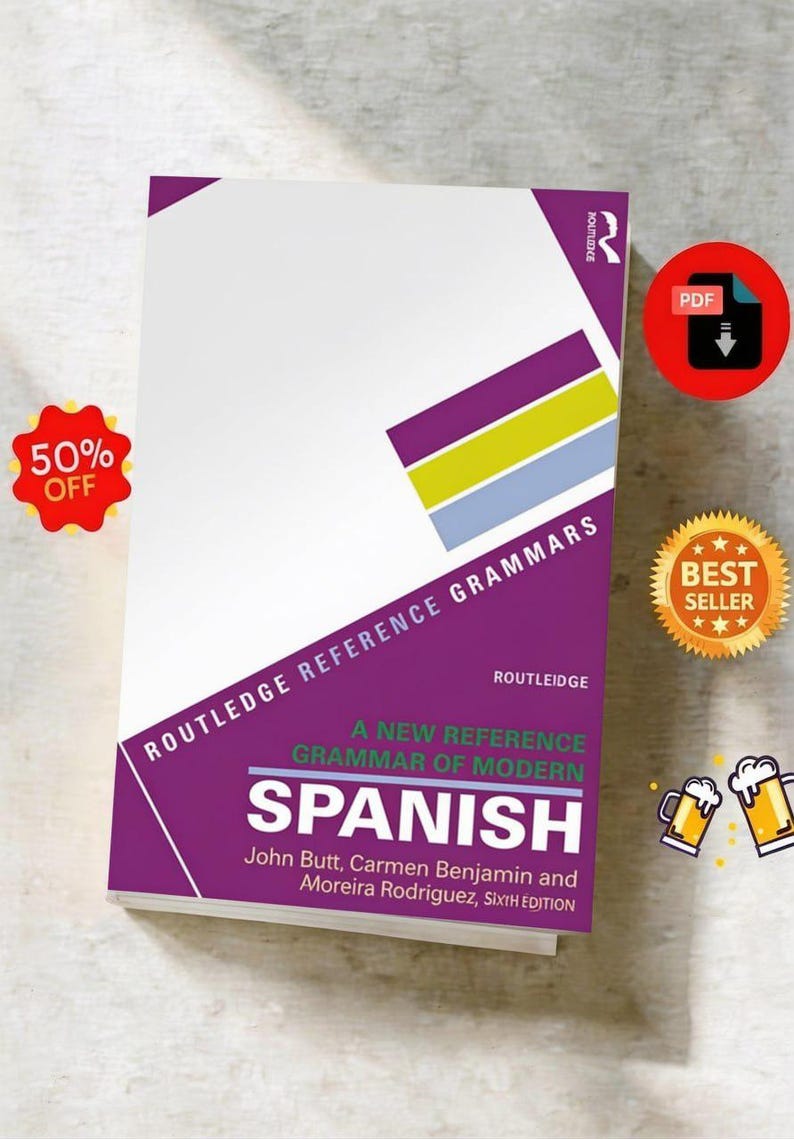 A New Reference Grammar of Modern Spanish - Etsy