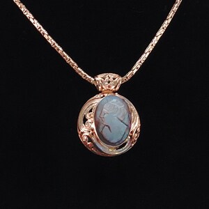 Queen Victoria Shell Cameo on Silver Chain - Etsy