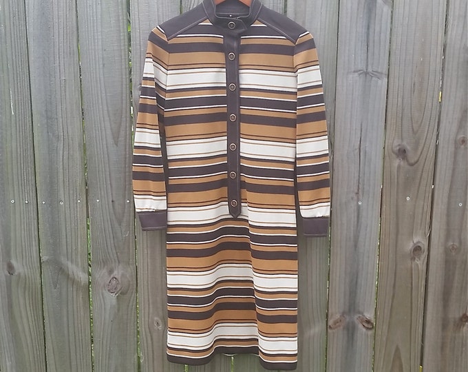 XS S Extra Small Vintage Mod Modette Groovy 60s Stripes Retro - Etsy
