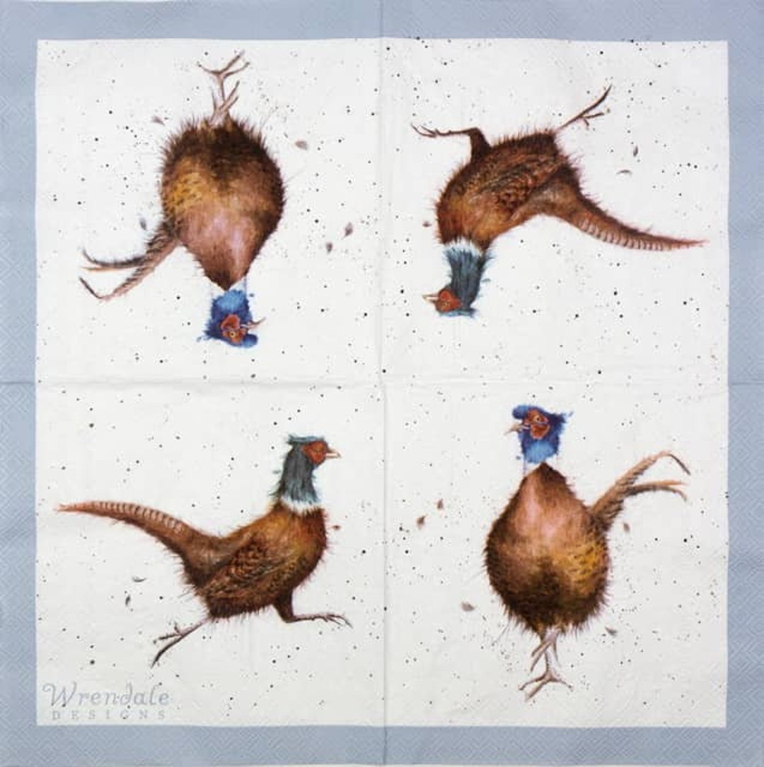 RARE WRENDALE NAPKIN on White Background - Etsy