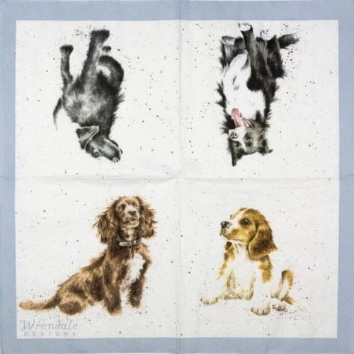 RARE WRENDALE NAPKIN on White Background | Etsy