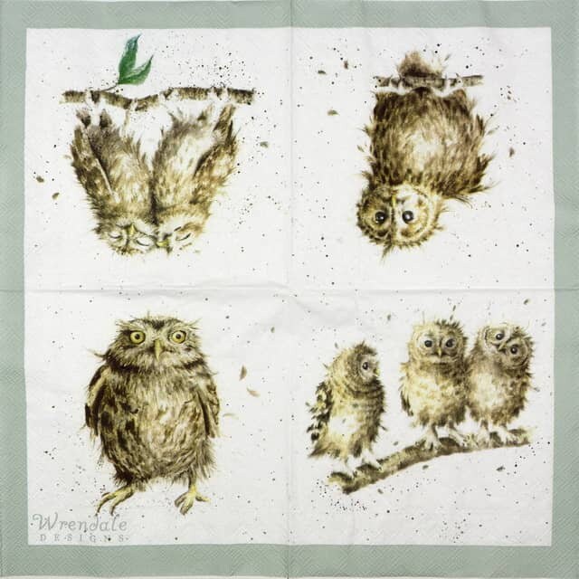 RARE WRENDALE NAPKIN on White Background | Etsy