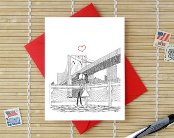Bridge Birthday Card - Etsy