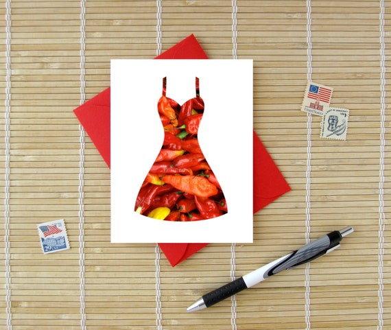 One Hot Momma / Sexy Dress Made of Chillies / Mother's | Etsy