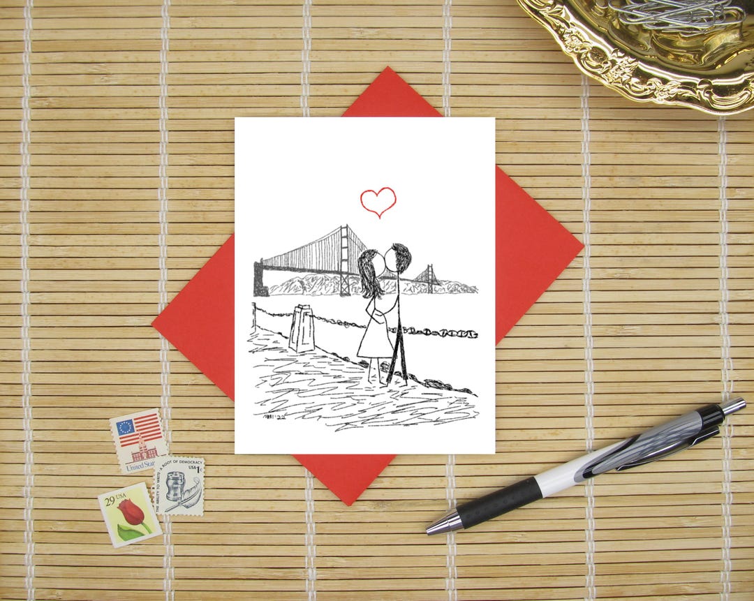 Canoodle Doodles No. 24 - Golden Gate Bridge (baby Bump Version ...