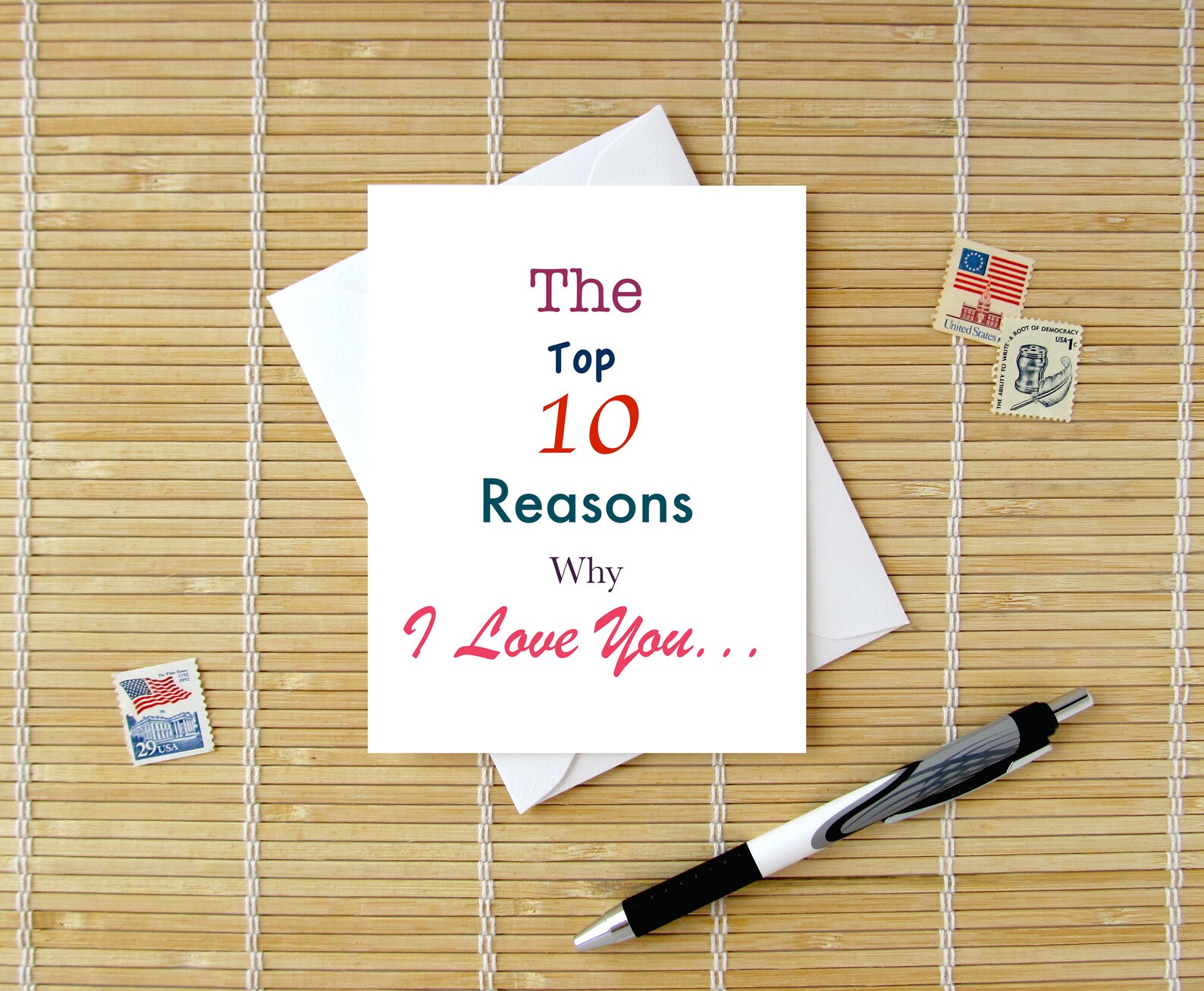 Top 10 Reasons Why I Love You - Birthday, Valentine, Anniversary ...