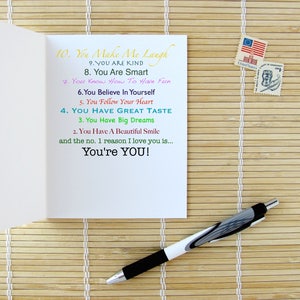 Top 10 Reasons Why I Love You - Birthday, Valentine, Anniversary ...