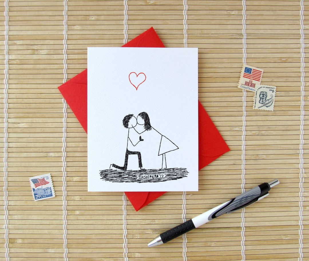 Canoodle Doodles No. 44 - Marriage Proposal // Romantic Valentine's Day ...