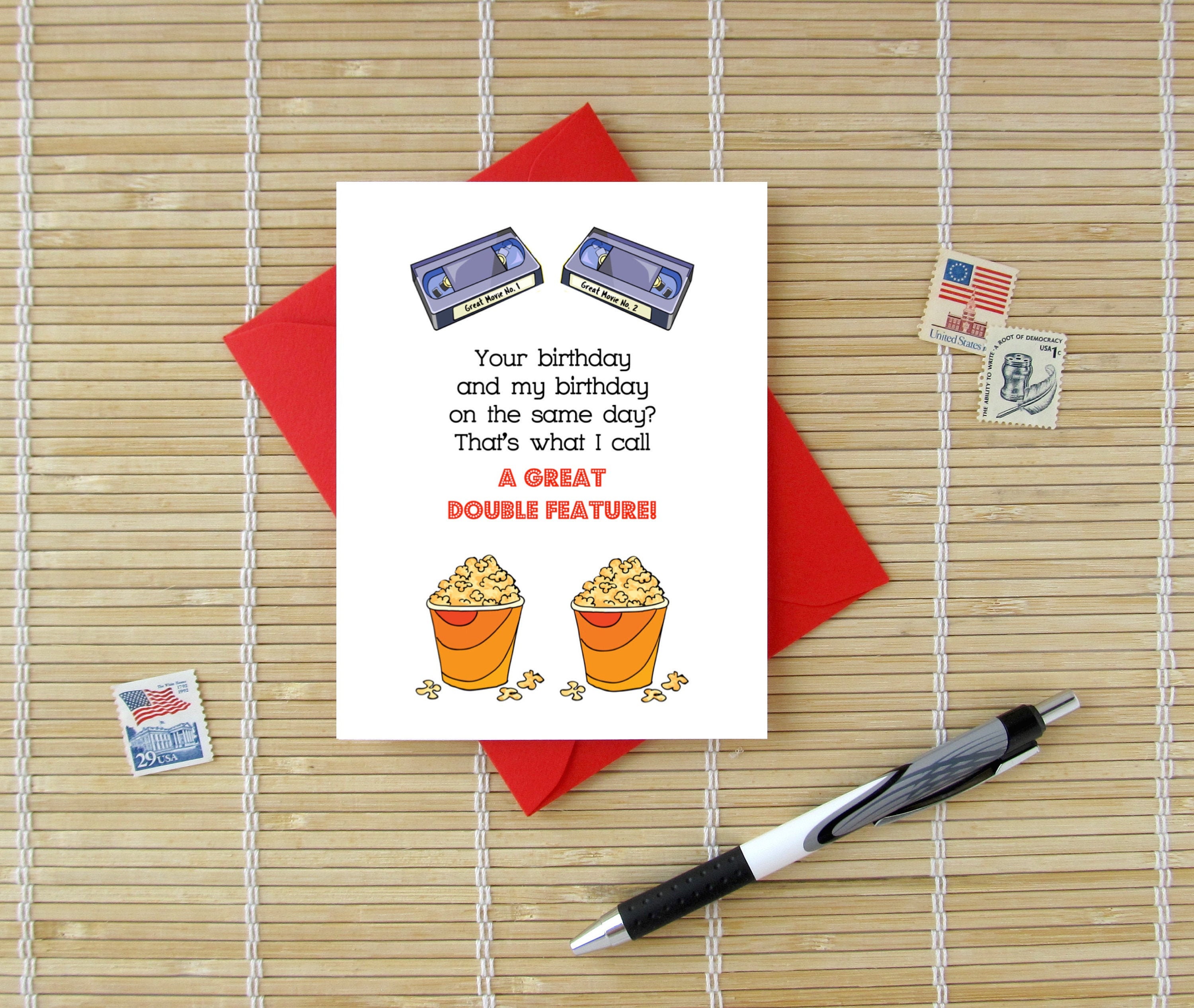 We Share the Same Birthday That's What I Call A Double - Etsy