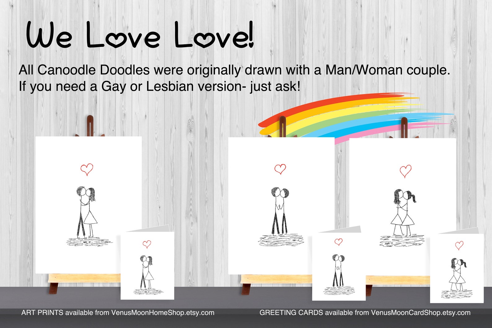 Canoodle Doodles No. 64 - Vineyard // Romantic Valentine's Day ...