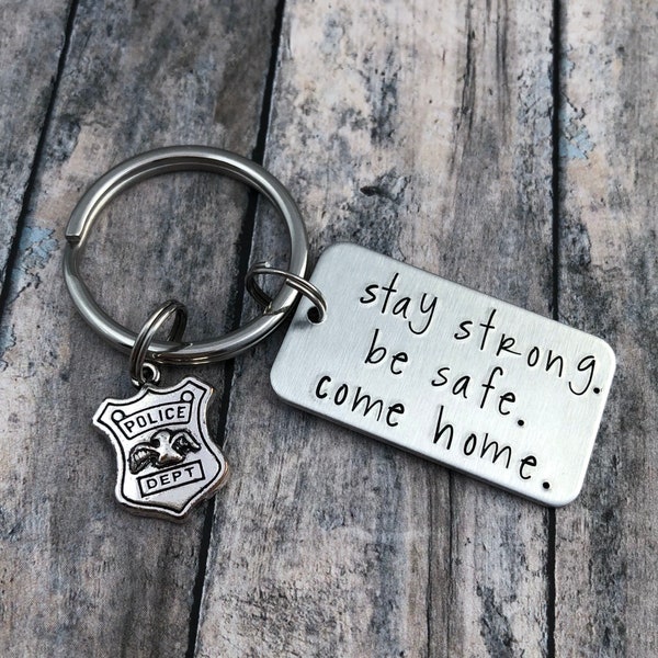 Police Keychain - Etsy