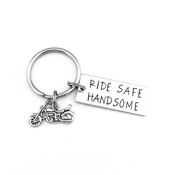 Motorcycle Key Chain - Etsy