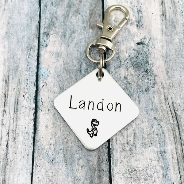 Dinosaur Name Tags - Etsy