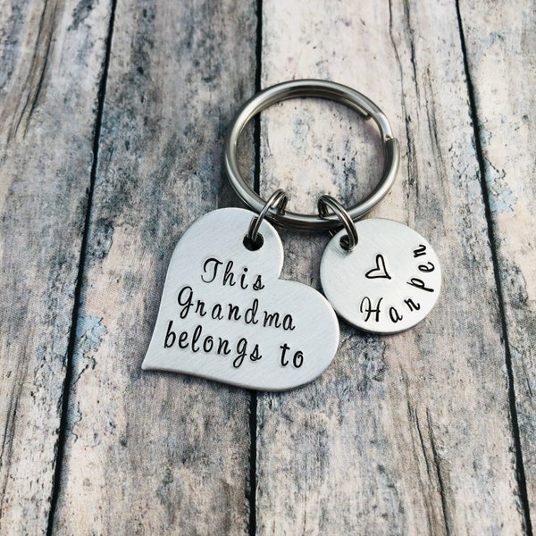 Grandma Keychain - Etsy