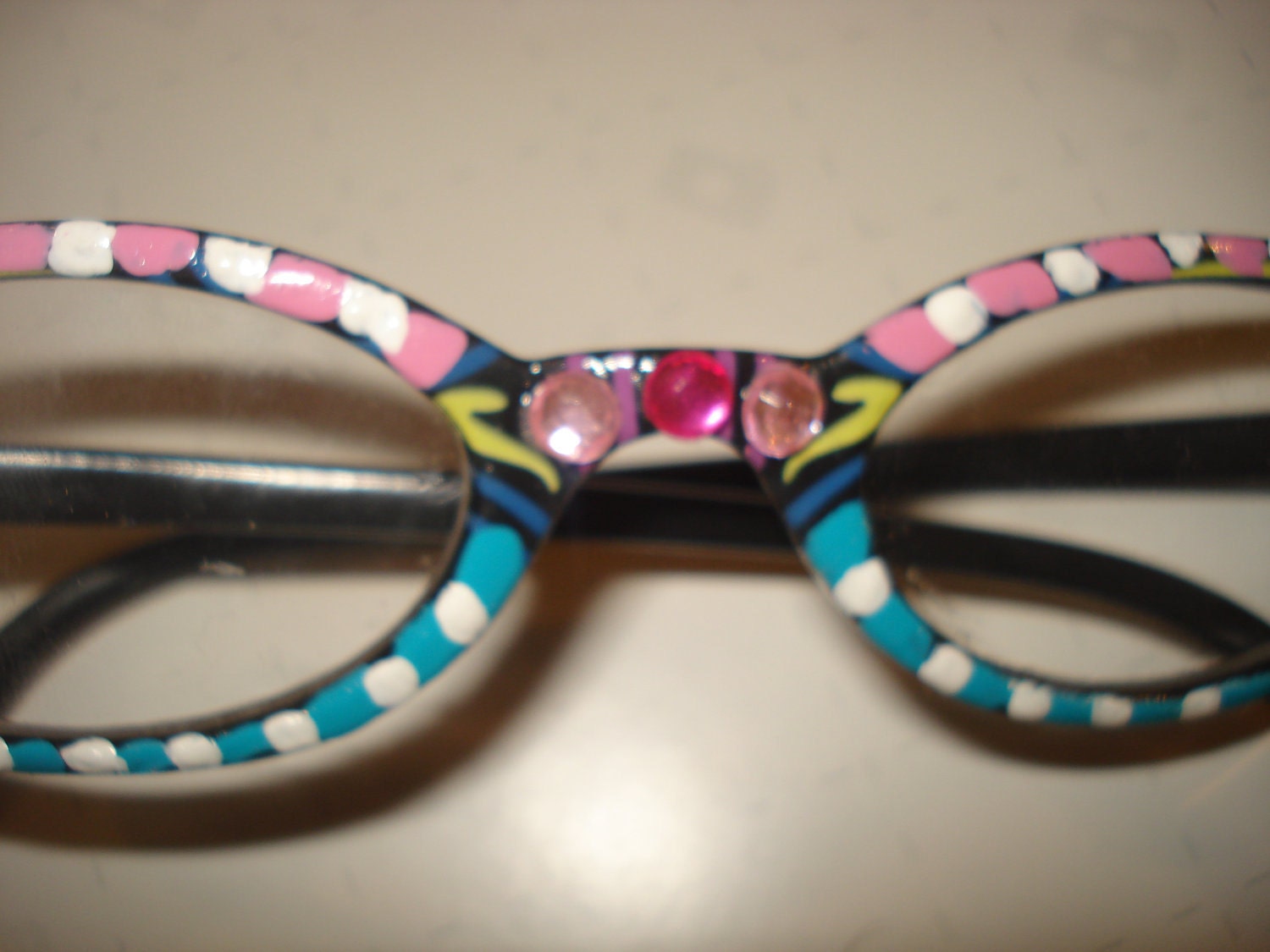 Handpainted Reading Glasses - Etsy