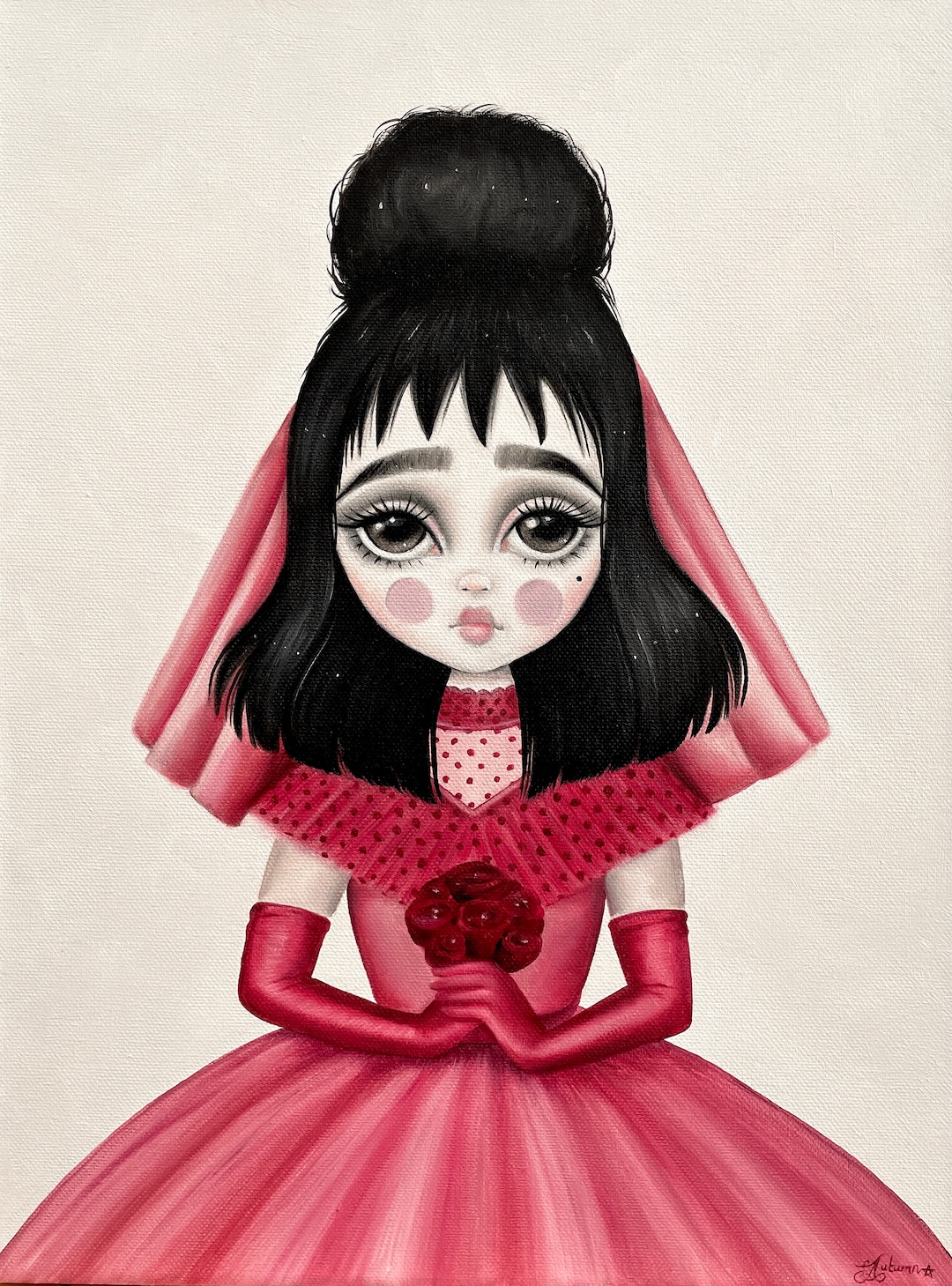 Beetlejuice ‘beetle Bride’ Lydia Deetz, Tim Burton, Gothic Wedding ...