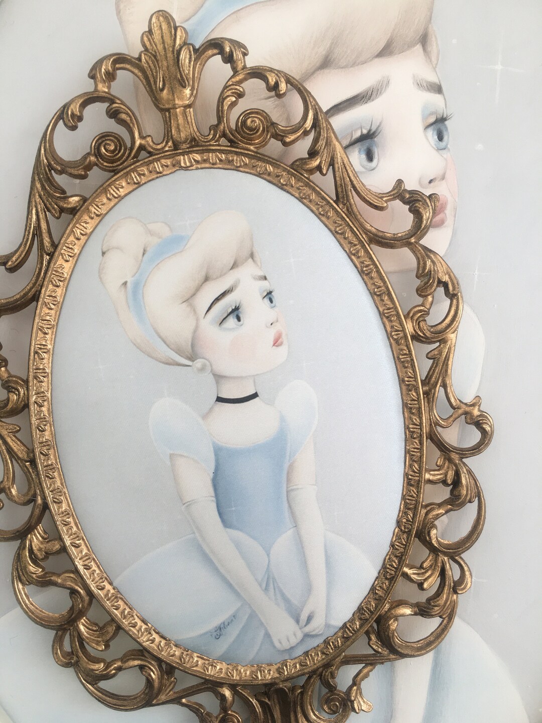 Cinderella 'bibbidi-bobbidi -boo!' Fairy Painting, Princess ...