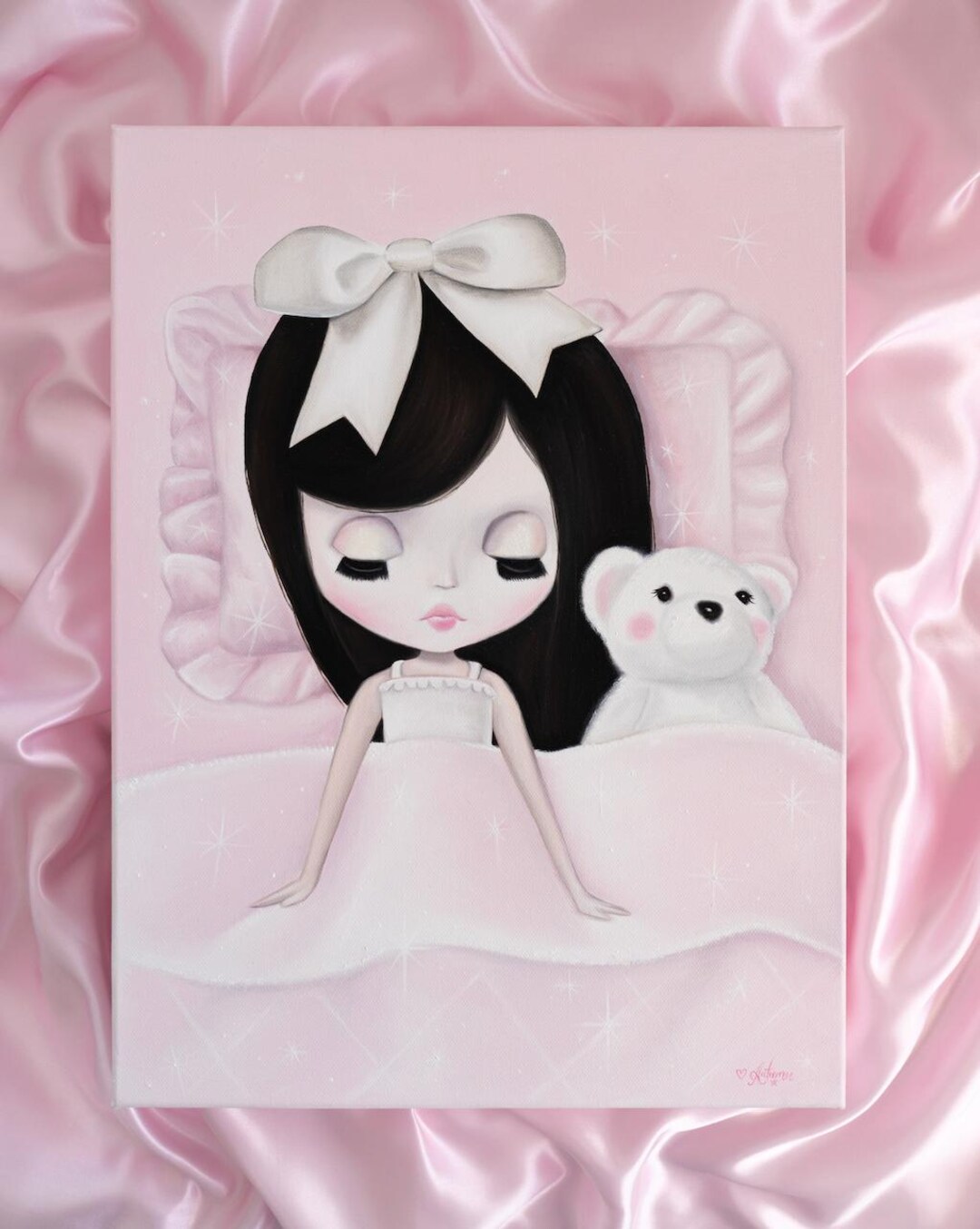 BLYTHE DOLL Art Doll 'doll Dreams' Vintage Pink Babydoll Dolly Art ...