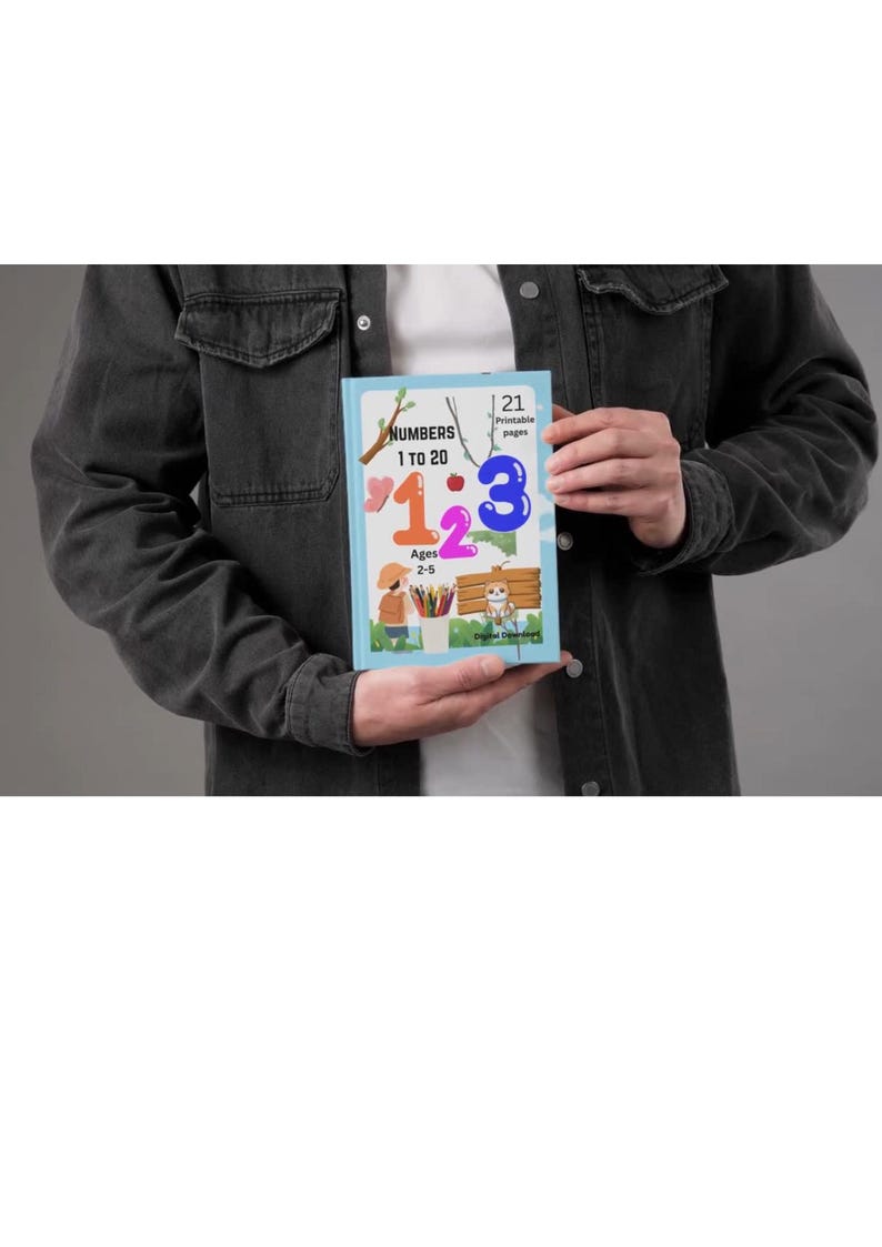Numbers 1-20 Tracing Worksheets, Preschool Coloring Pages, Kids ...