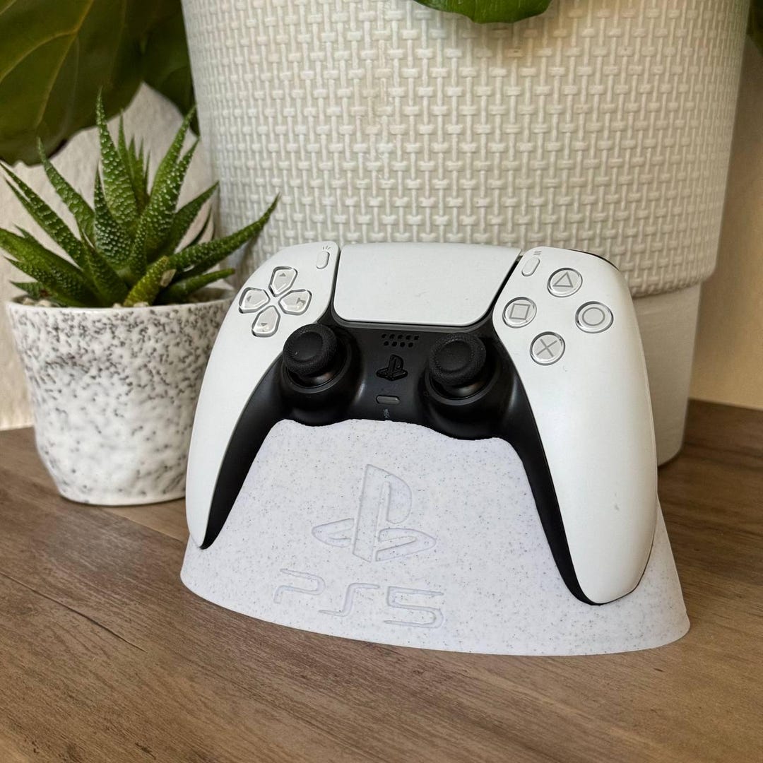 Playstation 5 Controller Stand marble, Black, White - Etsy