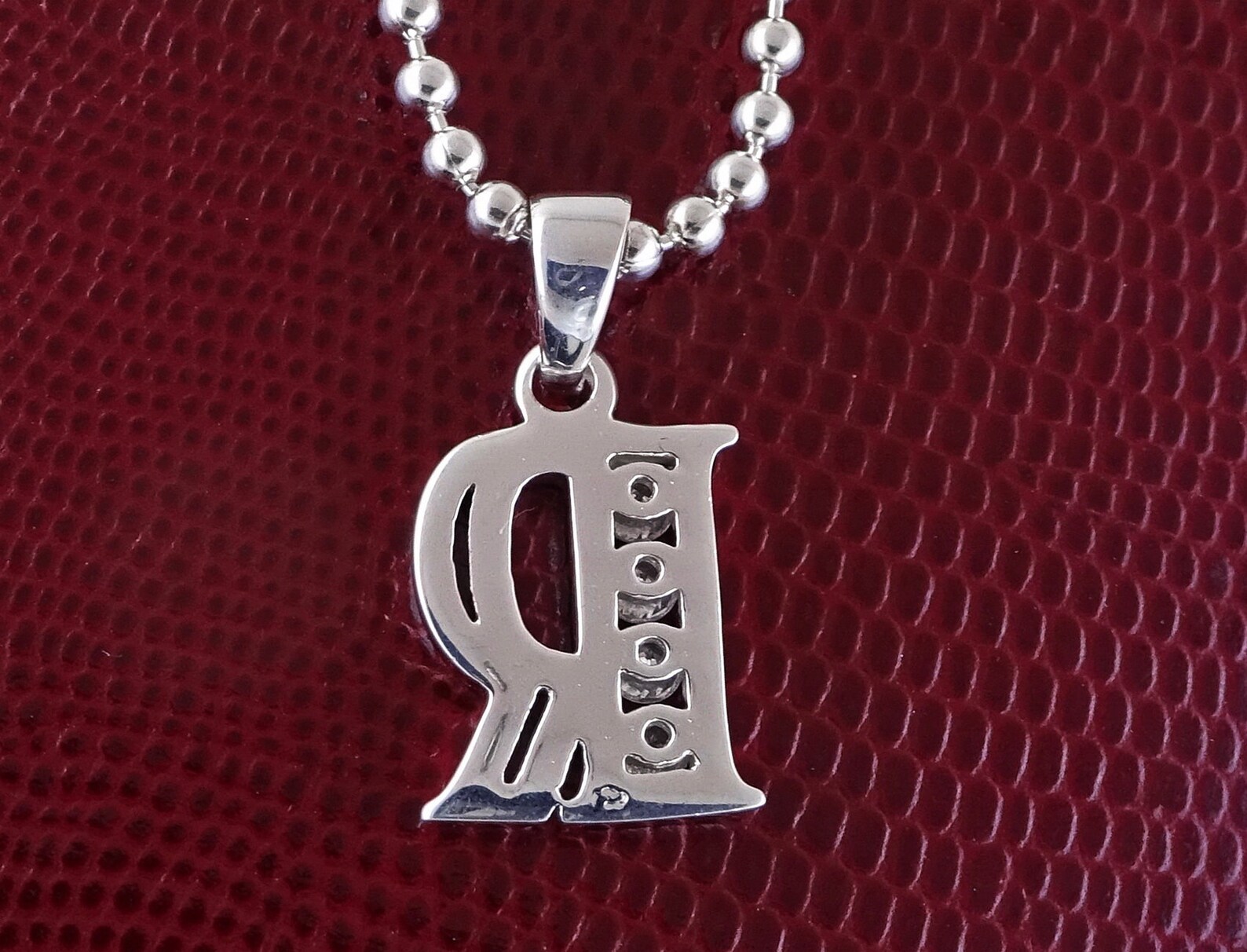 Silver Initial Letter R Necklace 925 Sterling Gift for Her - Etsy