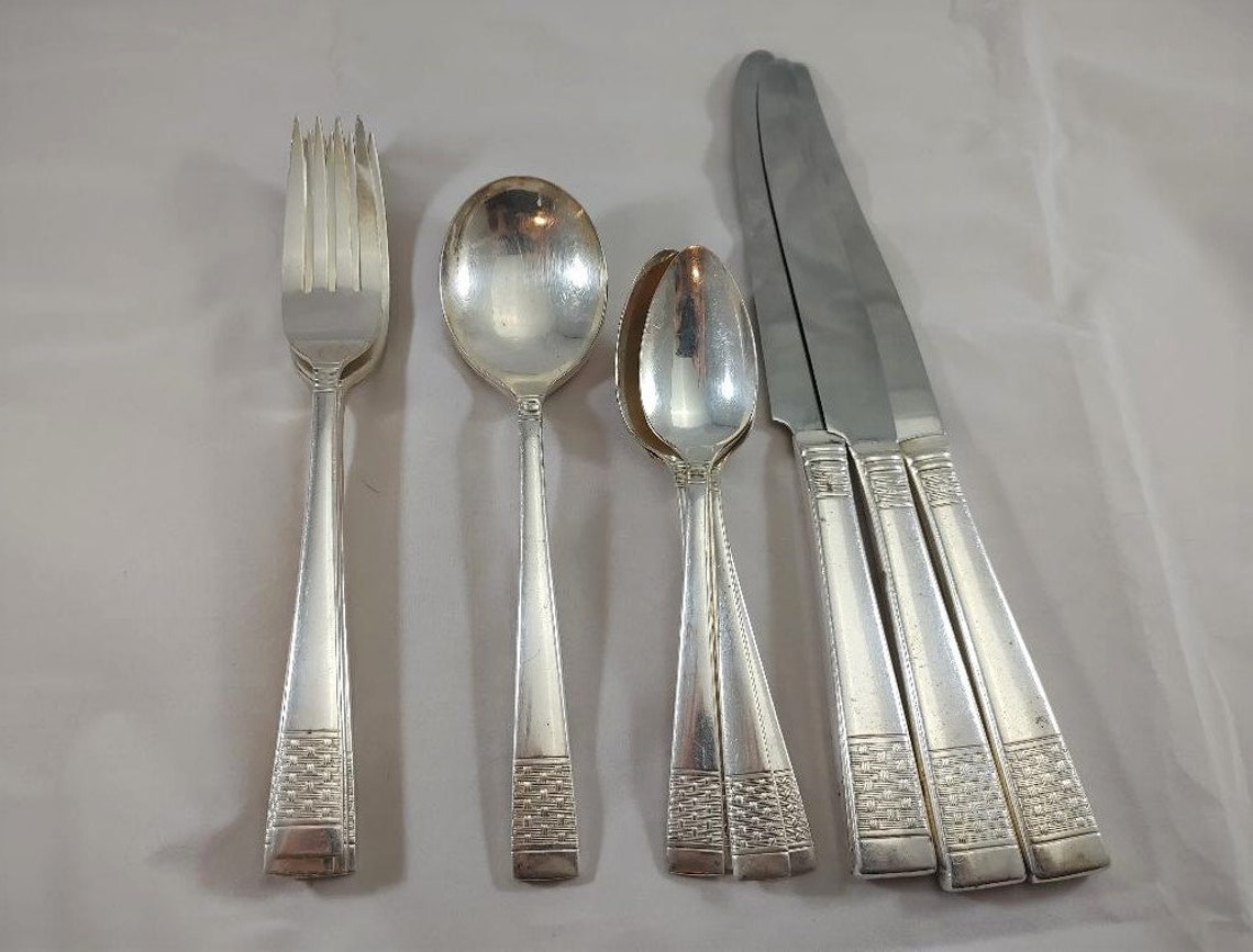 National Silver Silver Plate Flatware Replacement Pieces...calvalcade ...