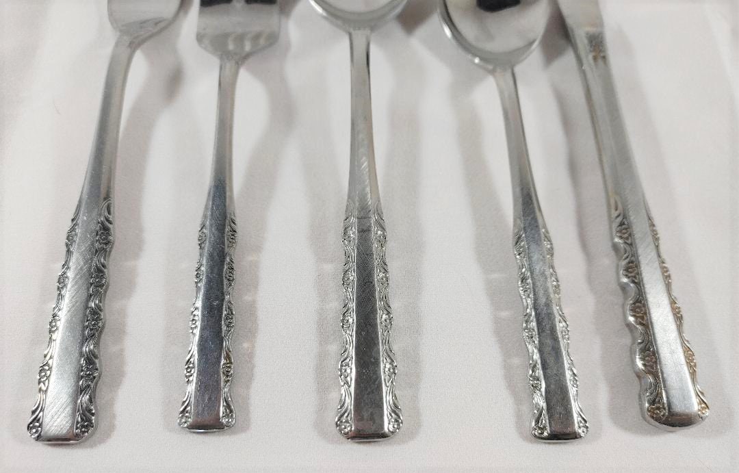 Ekco H.P. Emily Leanne Stainless Japanflatware Silverware Mid Century ...