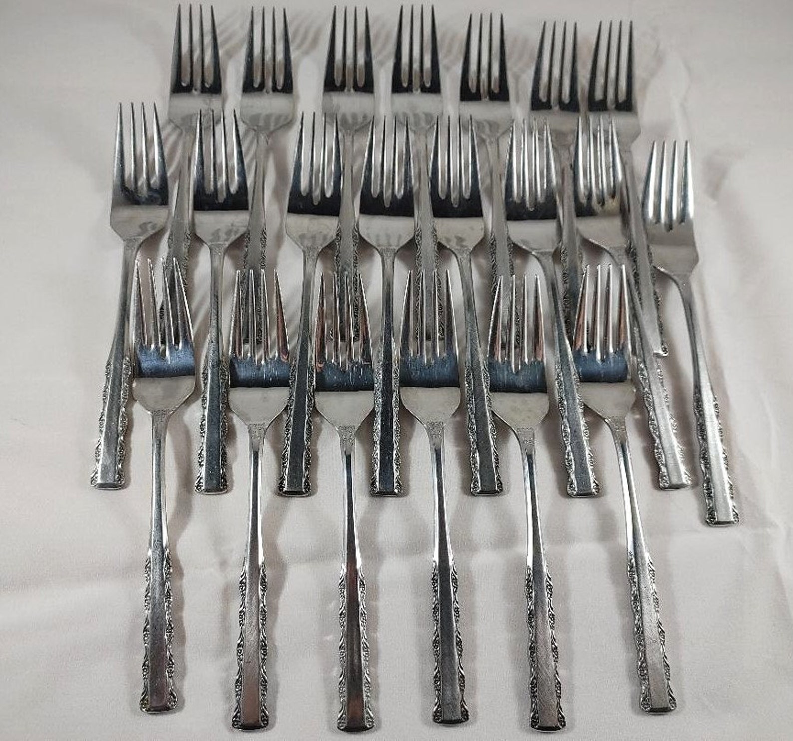 Ekco H.P. Emily Leanne Stainless Japanflatware Silverware Mid Century ...