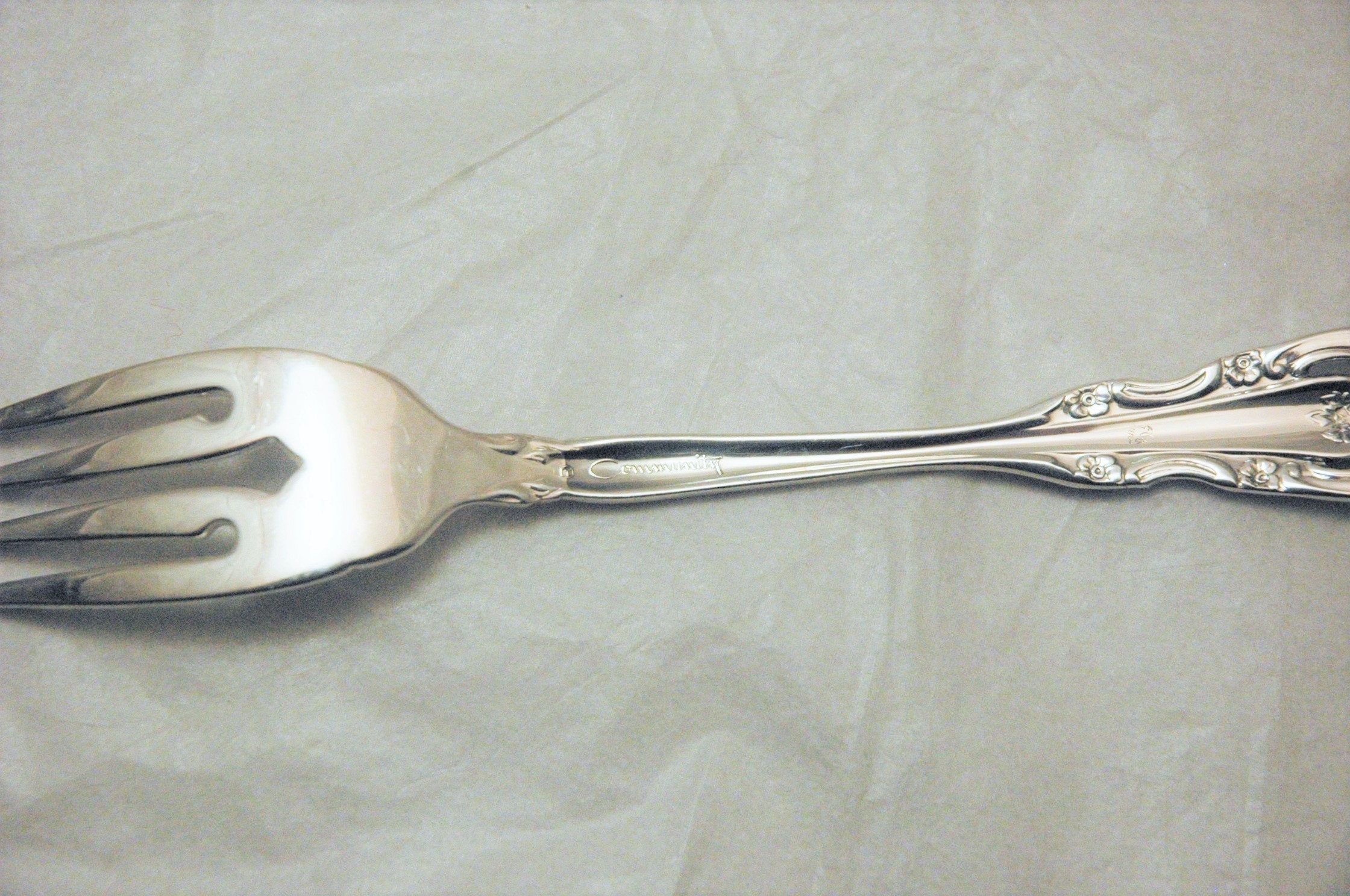 Oneida Community Plate Silver Plate Salad Forks...silver Artistry ...