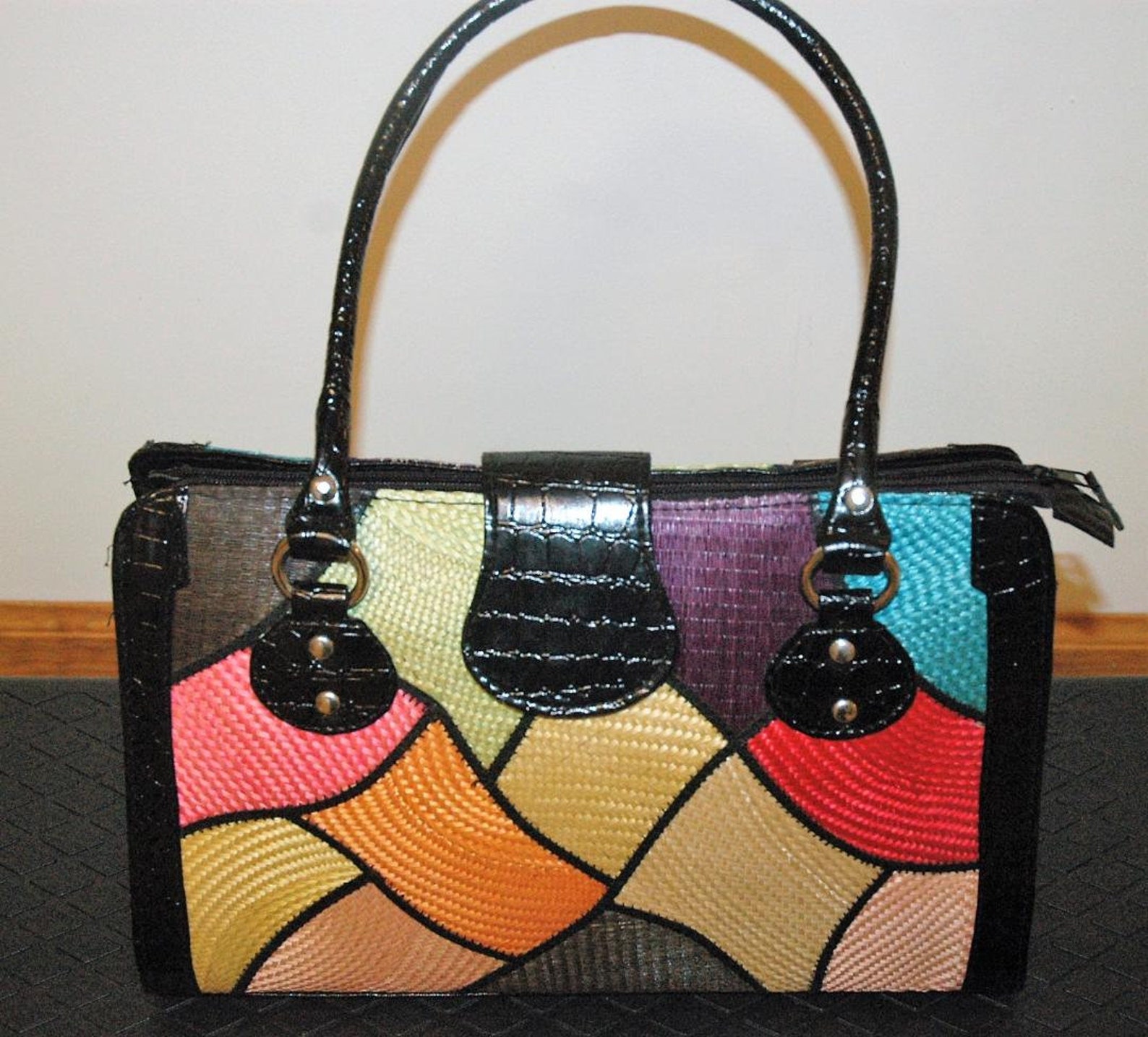 Beautiful Multi Color Fashion Pocketbook and Wallet...handbag, Purse ...