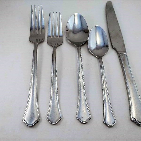 Stainless Flatware by International - Etsy