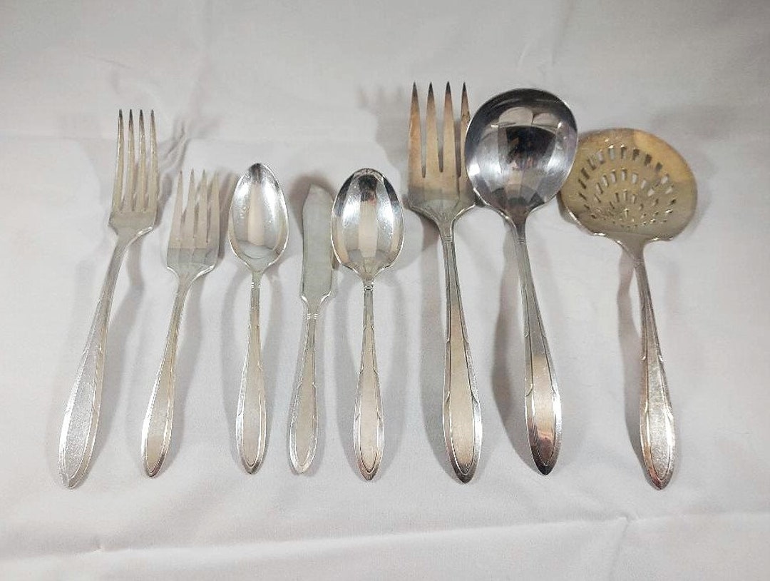 Nobility Plate Oneida Silver Silver Plate Flatware Replacement Pieces ...