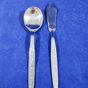 Rogers Co. Stanley Roberts Stainless Steel Flatware La Spana Pattern ...