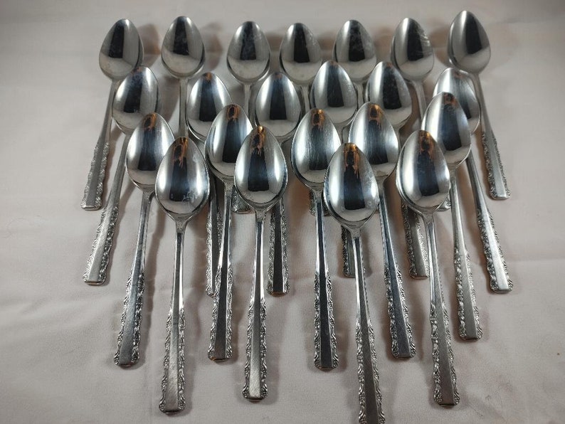 Ekco H.P. Emily Leanne Stainless Japanflatware Silverware Mid Century ...