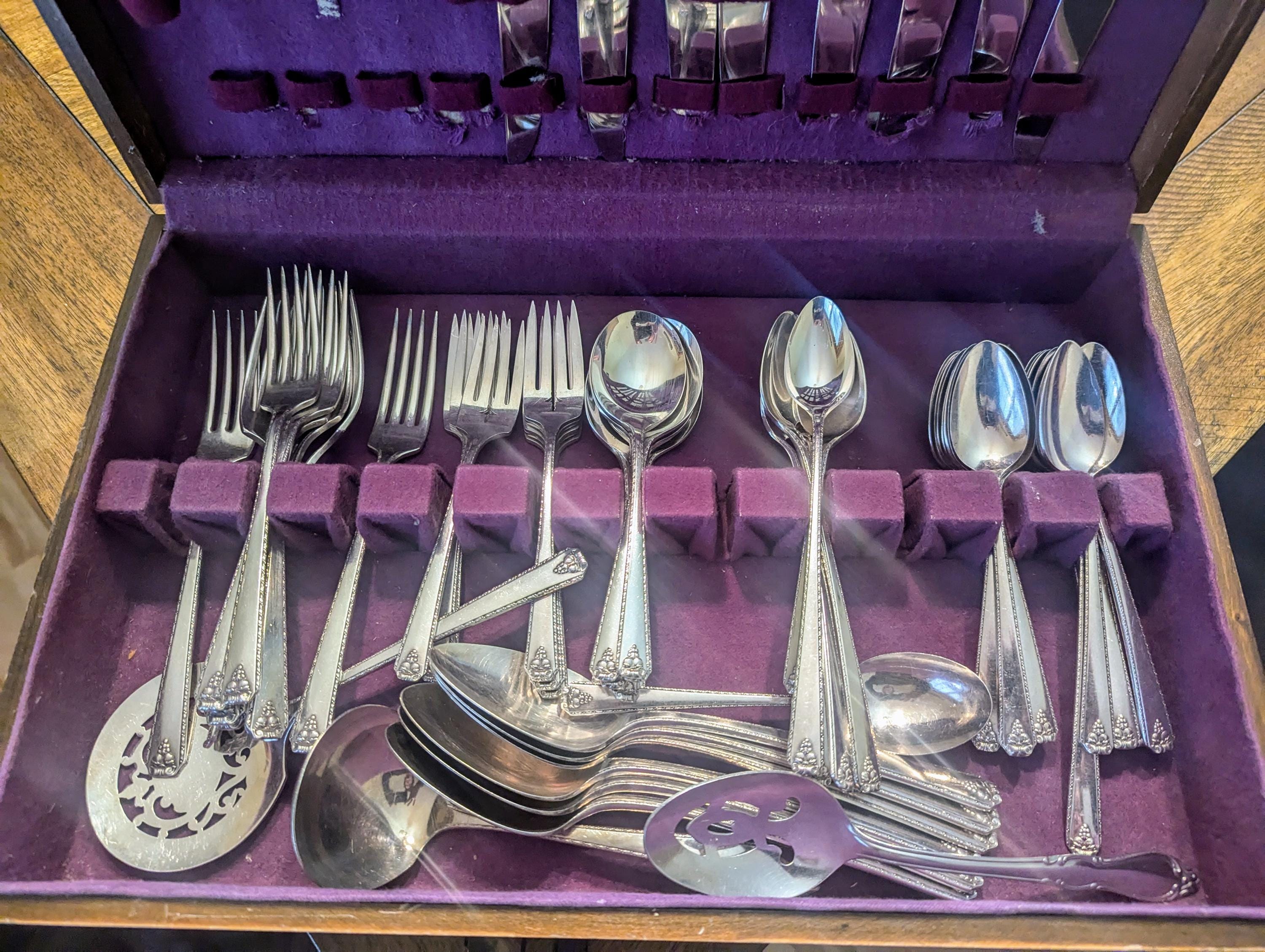 Oneida Prestige Plate Silver Plate Flatware Replacement Pieces ...