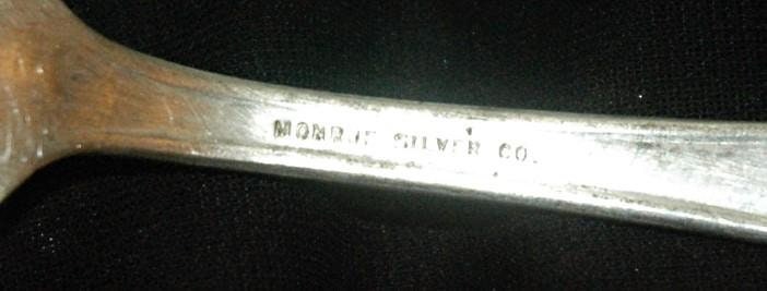 Vintage Monroe Silver Plate Flatware in the Vassar Pattern...forks ...