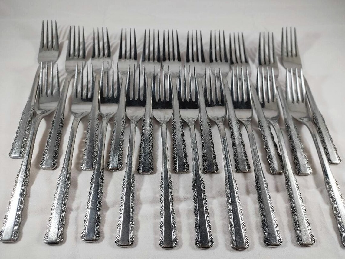 Ekco H.P. Emily Leanne Stainless Japanflatware Silverware Mid | Etsy