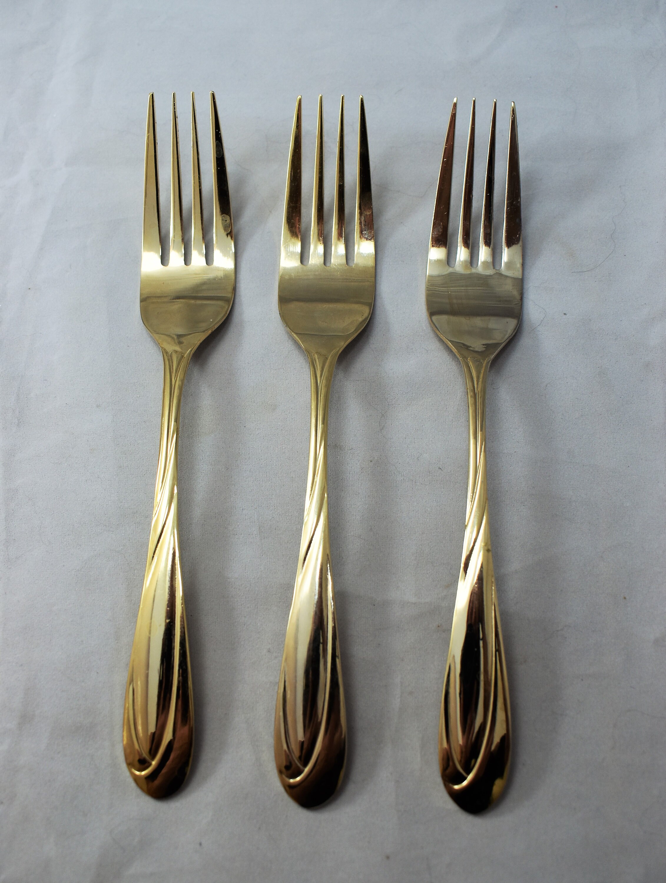 Farberware Gold Electroplate Vintage Flatware Replacement Pieces in the ...