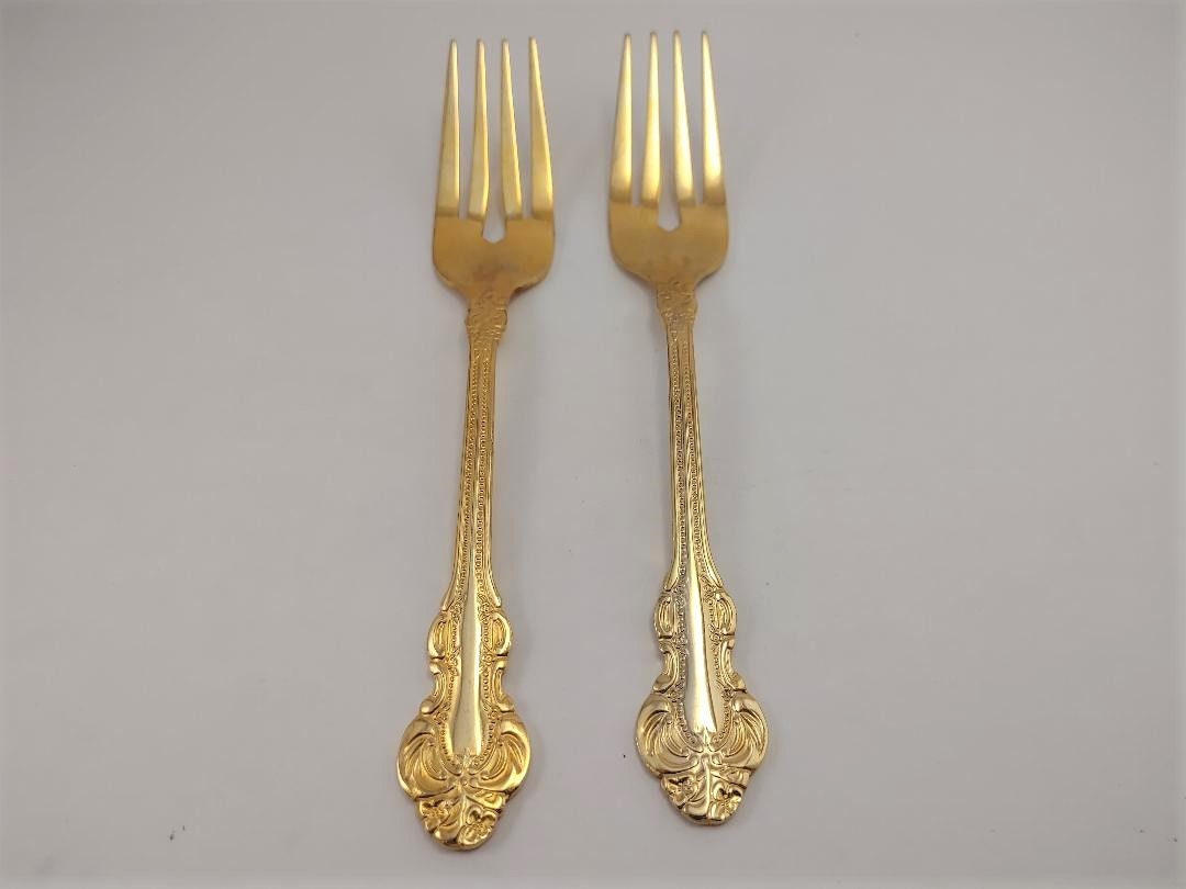 Cambridge Gold Electroplate Flatware Replacement Pieces...gold Royal ...