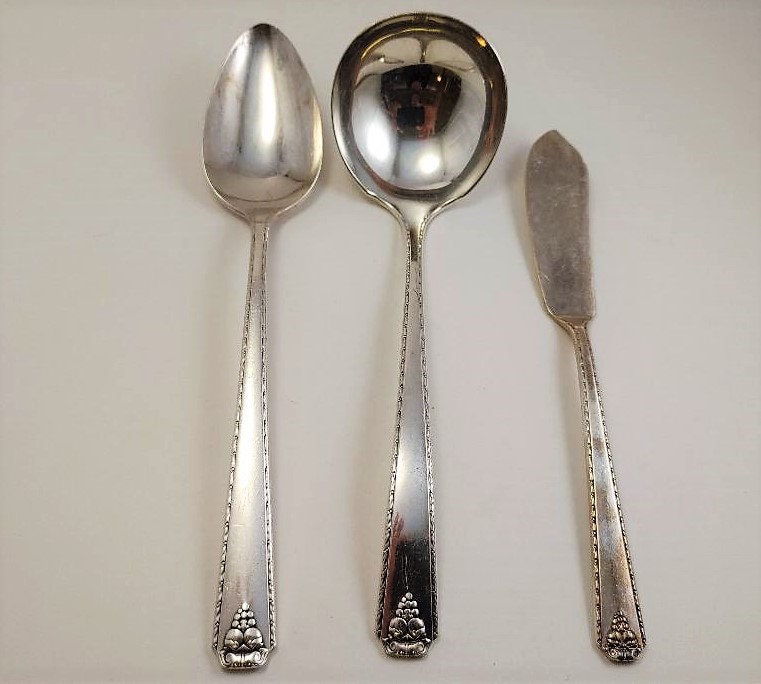 Oneida Prestige Plate Silver Plate Flatware Replacement Pieces ...