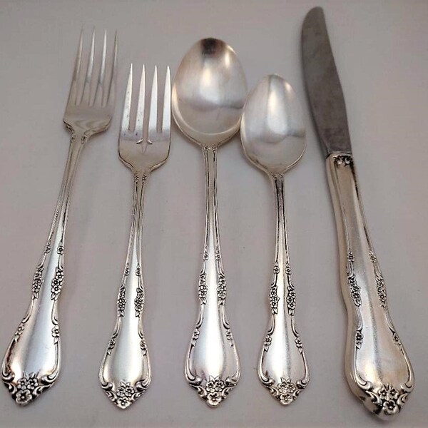 Silverplate Flatware - Etsy