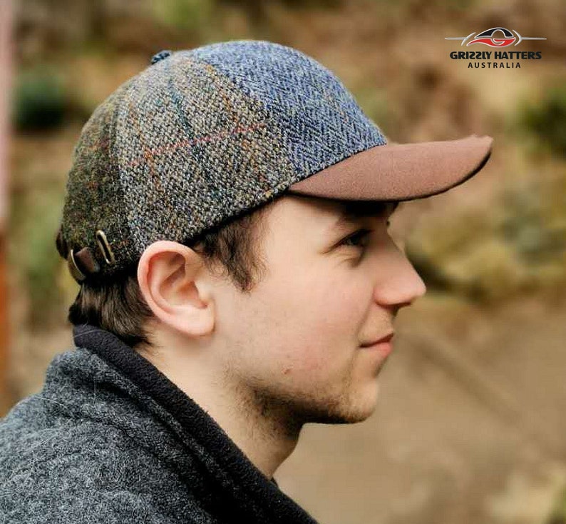 Traditional WOOL CAP, Patchwork Design, Coutry Cap, Gift for Him ...