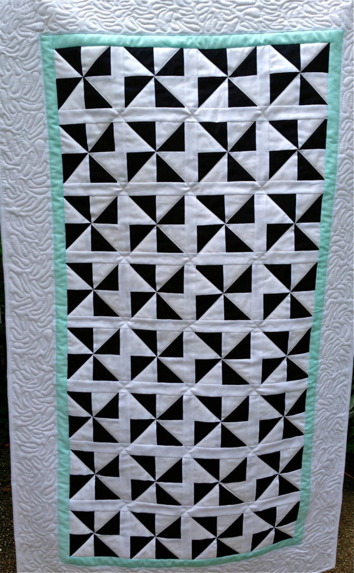Modern Baby Pinwheels Quilt Gender Neutral - Etsy