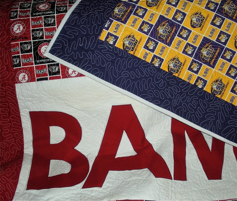 House Divided Lap Quilt - Etsy